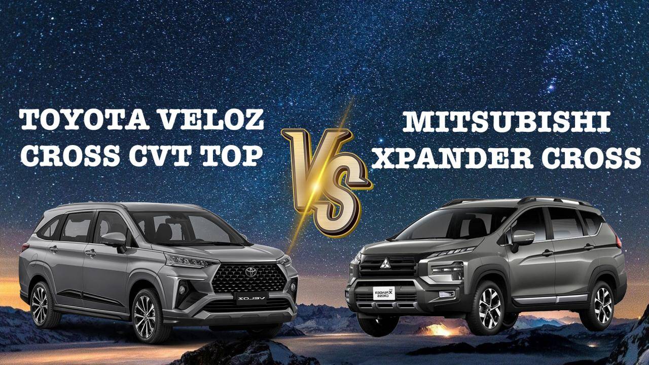 Mitsubishi Xpander Cross 2023 vs Toyota Veloz Cross CVT TOP mẫu xe nào ...